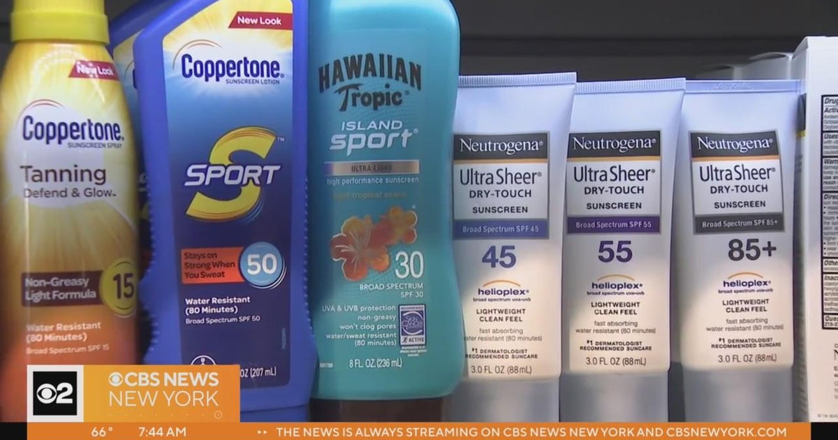 Picking the right sunscreen this season - CBS New York