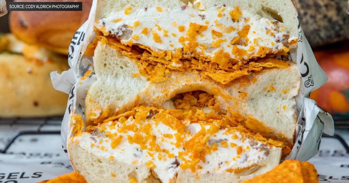 Oreo, Doritos and rainbow bagels featured at Bagels and Co. - CBS ...