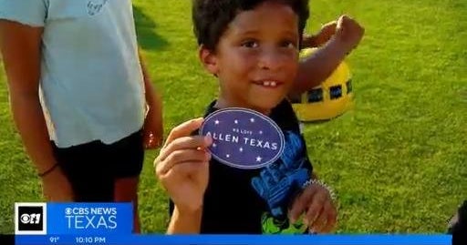 Allen community gathers to heal two months after mass shooting - CBS Texas