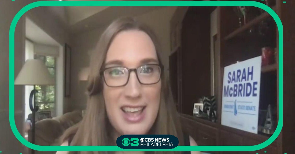 Delaware State Sen Sarah Mcbride Aims To Become 1st Openly Transgender Person In Congress Cbs