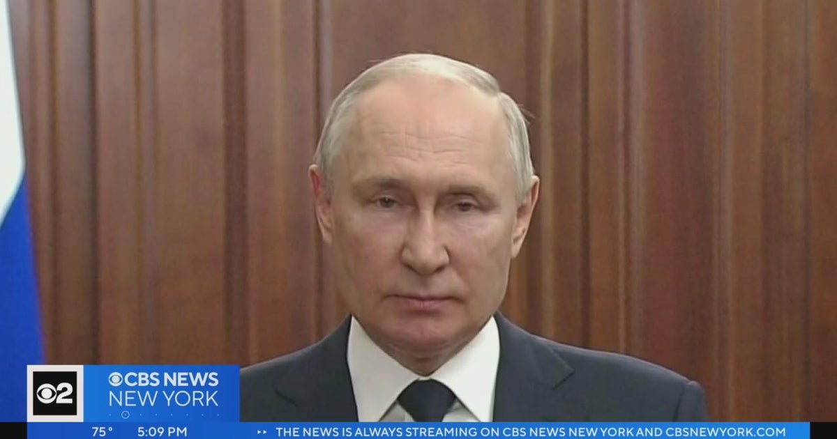 Putin Addresses Russia After Wagner Revolt Cbs New York