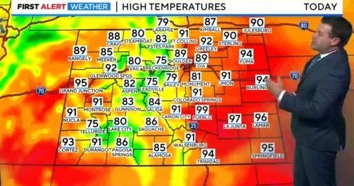 Elevated Fire Danger On The Western Slope Warm And Windy Statewide
