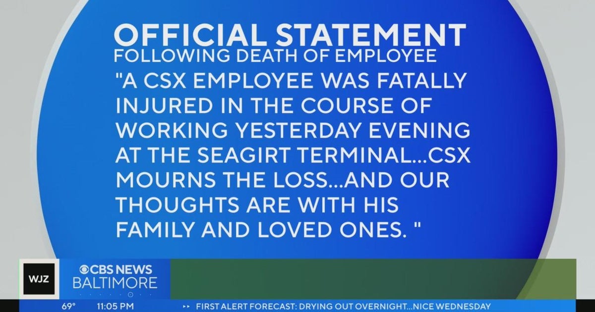 CSX employee struck and killed by train in Baltimore - CBS Baltimore