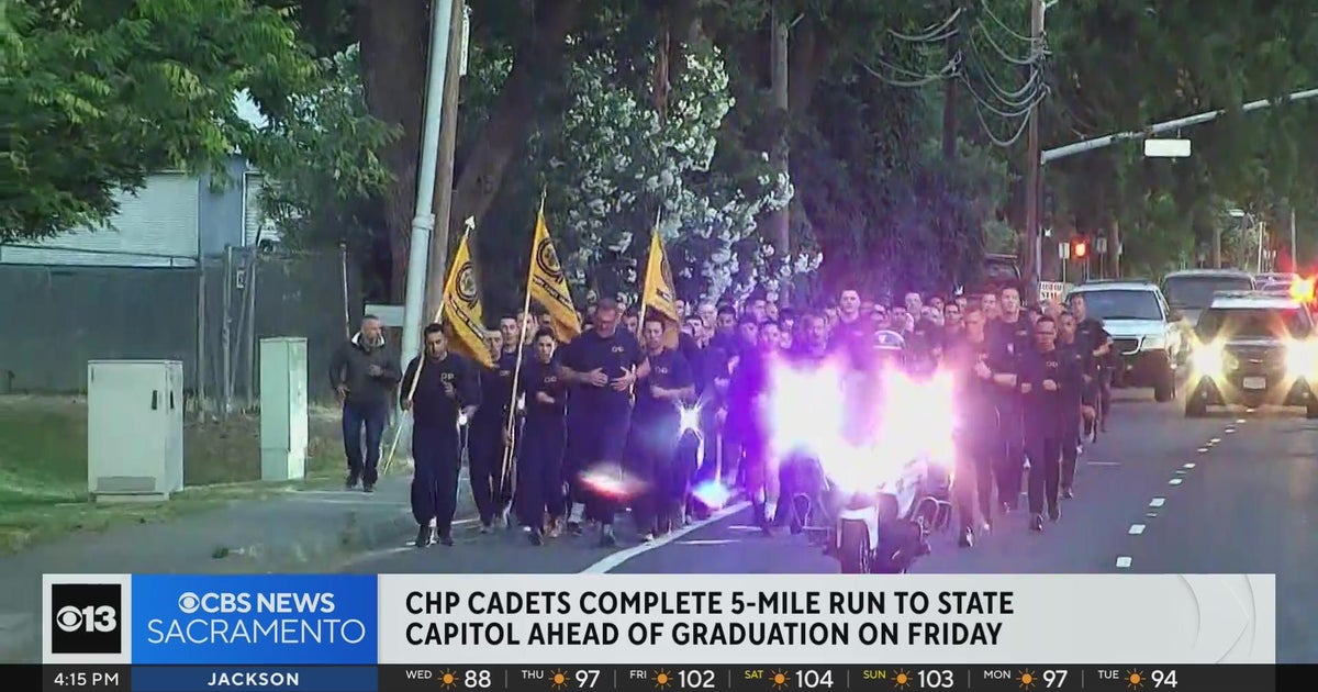 CHP cadets complete 5-mile run to State Capitol ahead of graduation ...