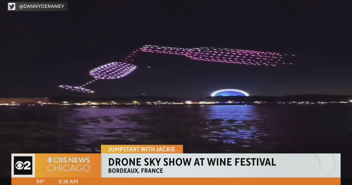 Jumpstart with Jackie: Drone show, puppy rescue - CBS Chicago