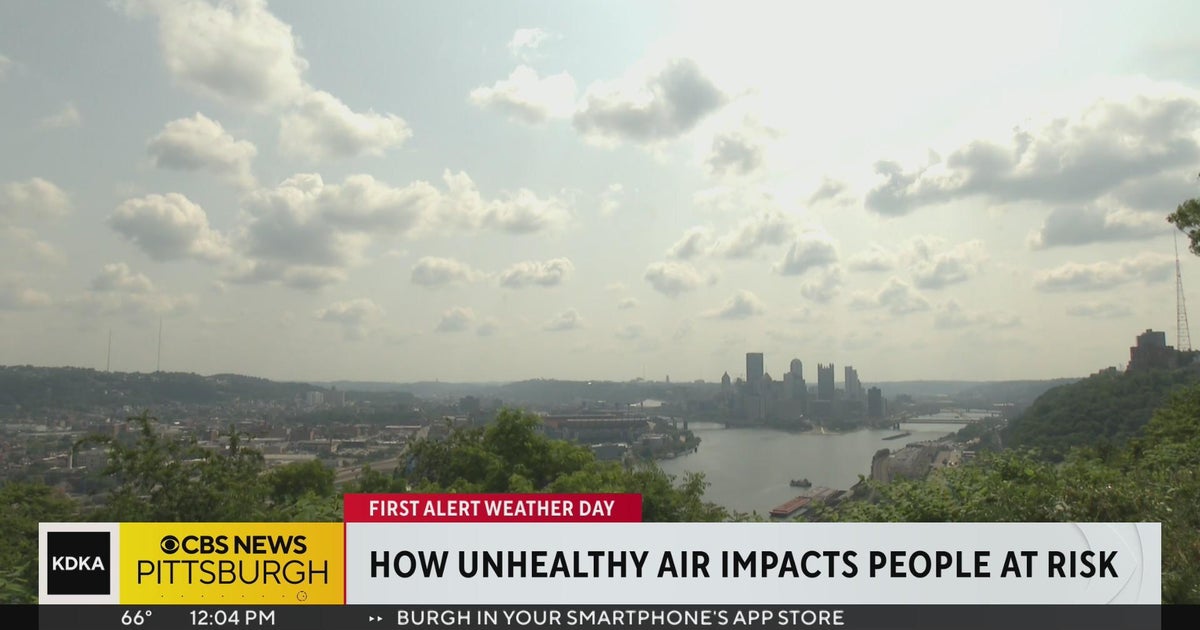 How unhealthy air impacts people at risk - CBS Pittsburgh