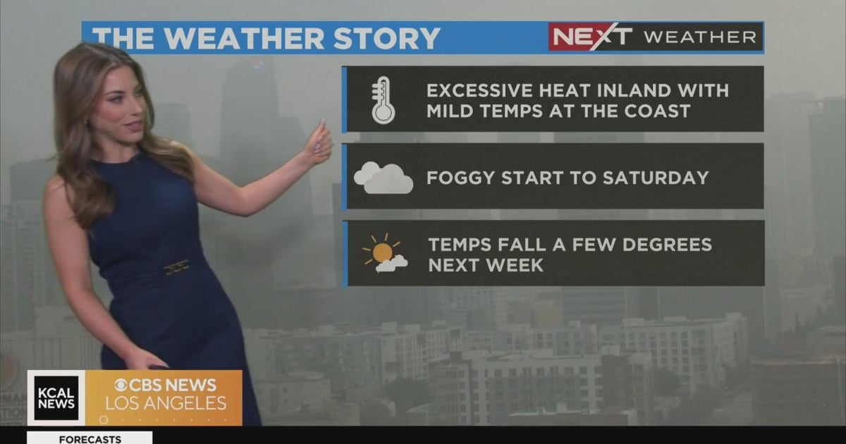 Alex Biston's morning forecast (July 1) - CBS Los Angeles