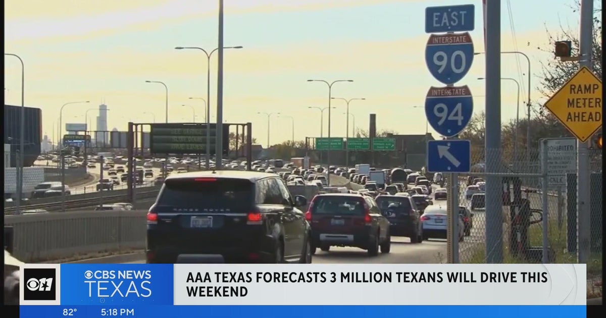 Millions of Texans driving over Fourth of July weekend - CBS Texas