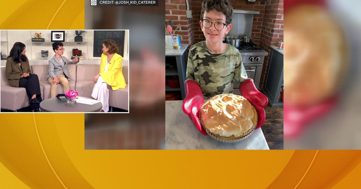 14-year-old Joshua Small uses passion for cooking to help kids battling ...
