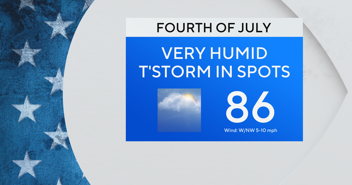 First Alert Weather: Yellow Alert due to hot, humid and stormy conditions for July 4th - CBS New ...
