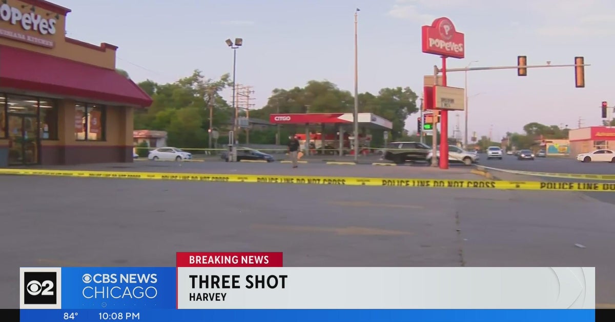 Three people shot in Harvey - CBS Chicago