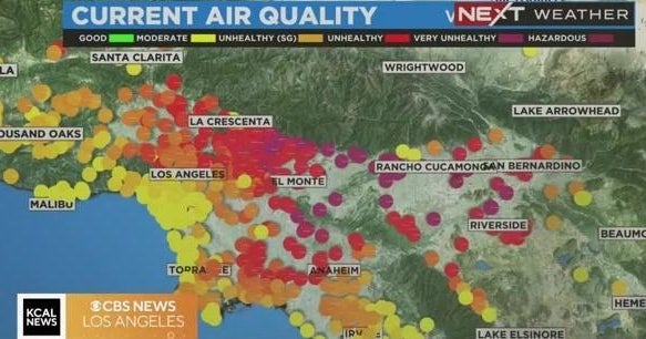 Air quality warnings are in effect in certain communities as firework ...