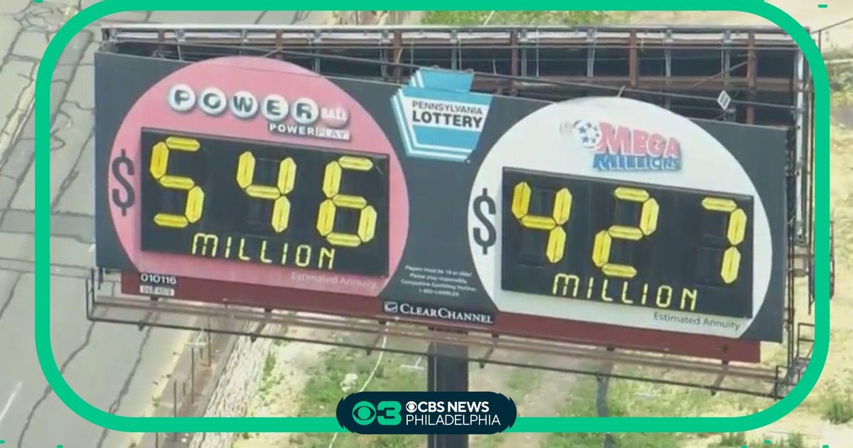 Wednesday's winning Powerball numbers - CBS Philadelphia