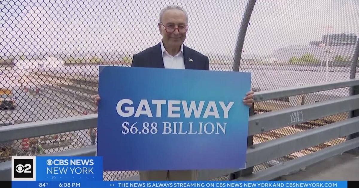 Gateway Tunnel Project gets $6.88 billion in federal funds - CBS New York