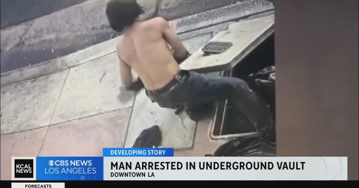 Homeless man arrested for living in underground vault in downtown LA ...