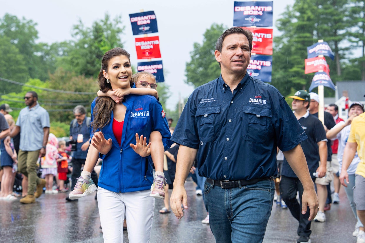 Casey DeSantis pitches voters on husband Ron DeSantis as the "parents ...