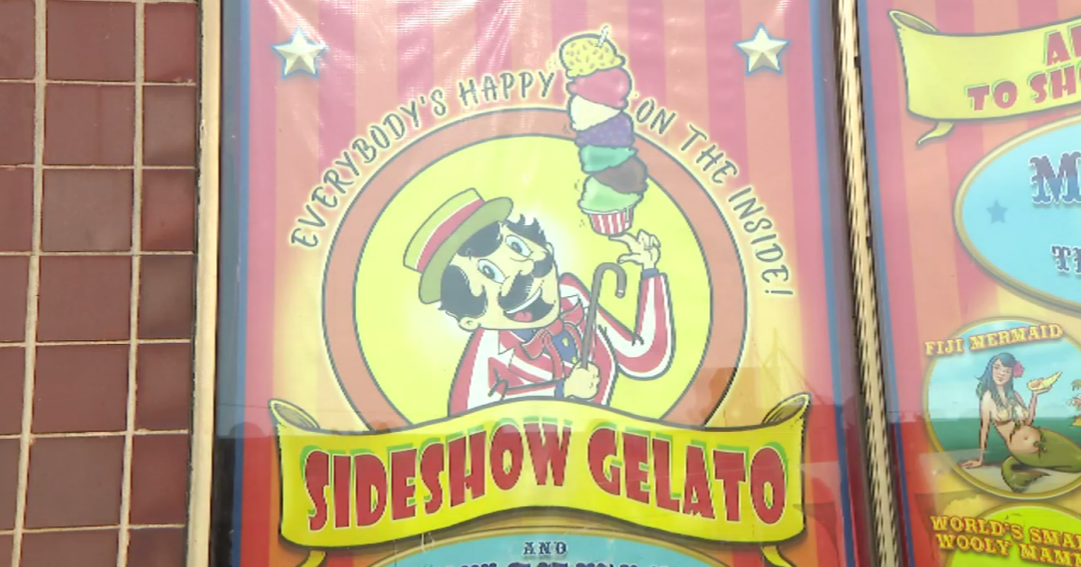 Lincoln Square shop offers a taste of gelato with sideshow - CBS Chicago