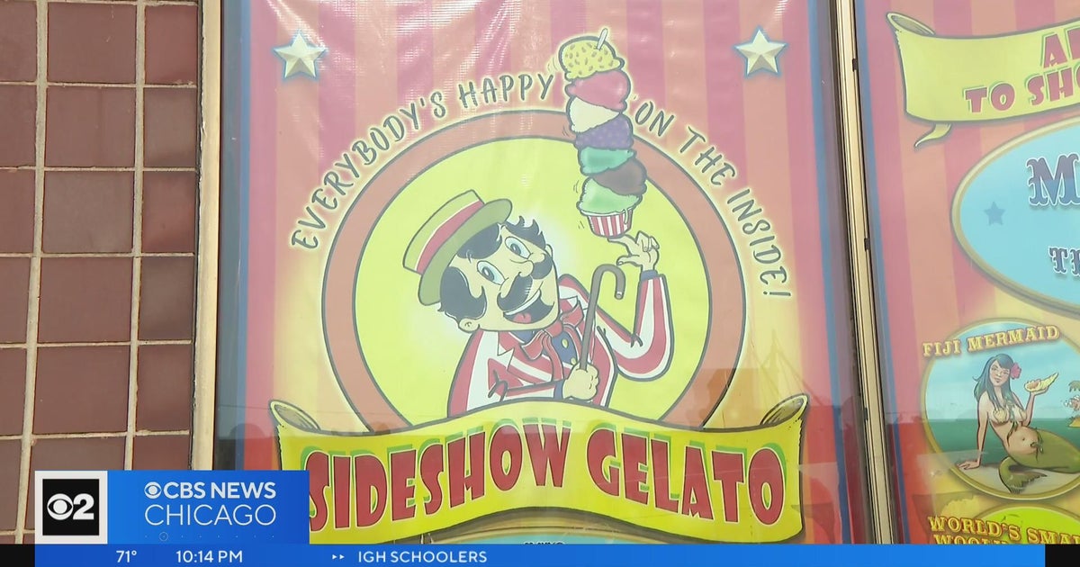 Chicago's Hidden Gems: Sideshow Gelato in Lincoln Square - CBS Chicago