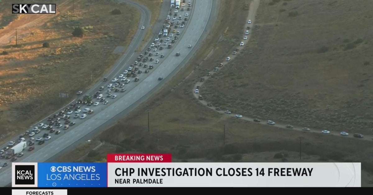 CHP investigation creates massive traffic backup on 14 Freeway near ...