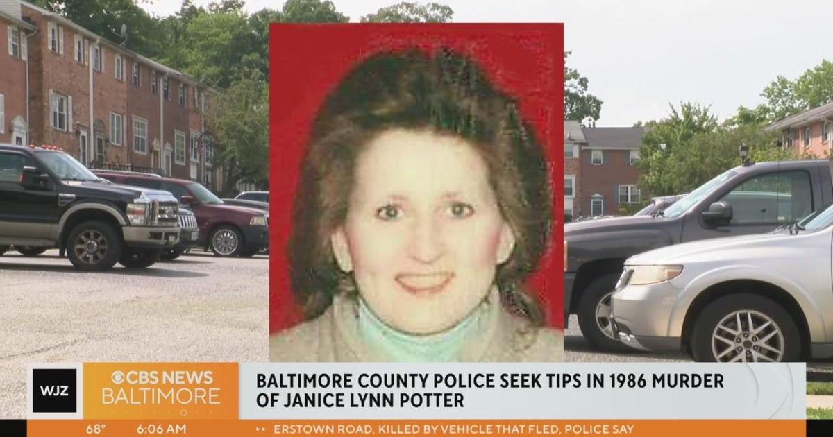 Baltimore County Police Still Working To Solve 37 Year Old Cold Case