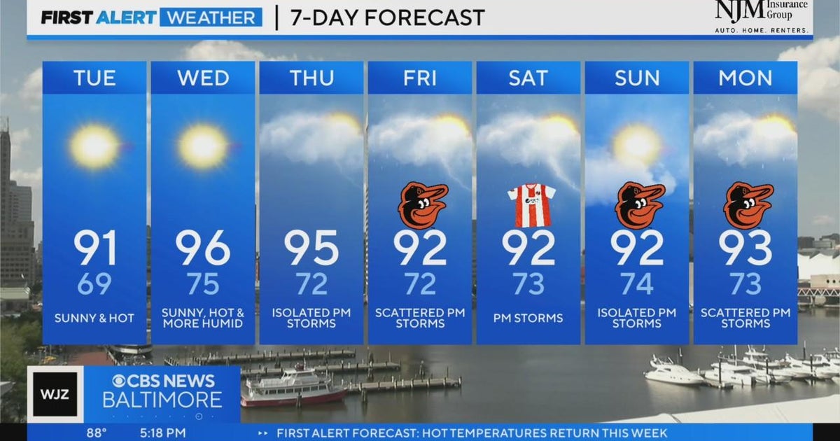 Chief Meteorologist Derek Beasley has your Monday evening forecast (7 ...