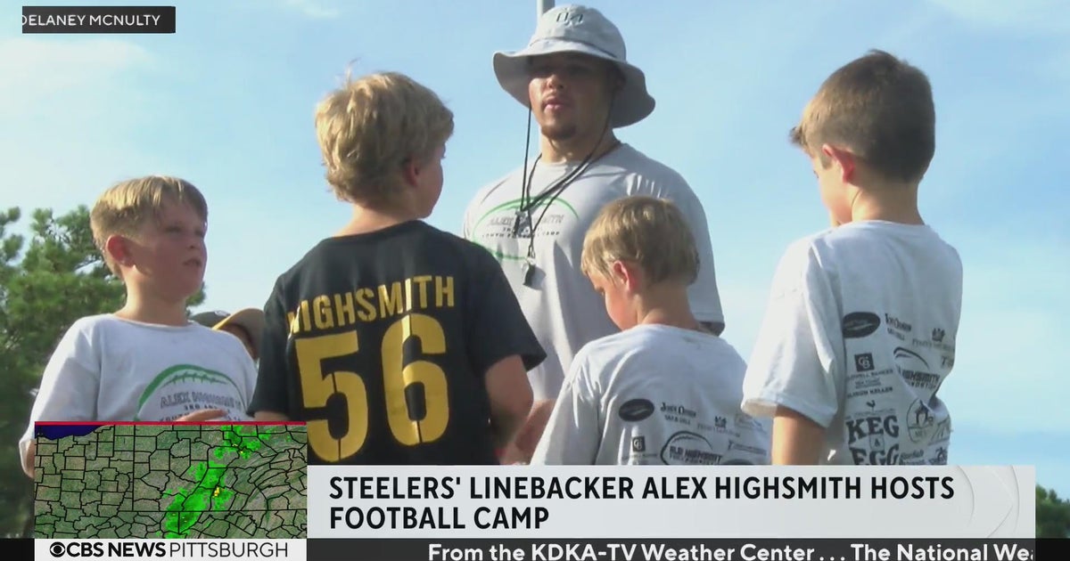 Steelers linebacker Alex Highsmith hosts third annual youth football ...