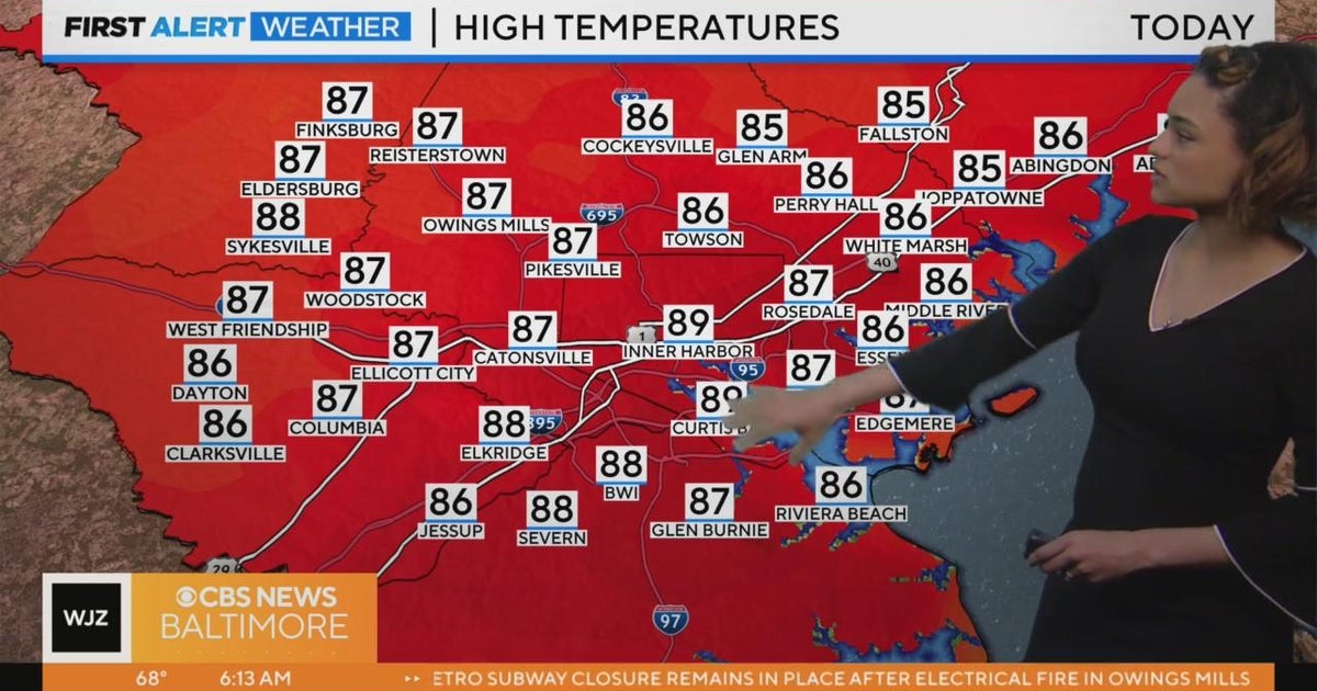 Meteorologist Abigail Degler has your Monday morning forecast 7/10 ...