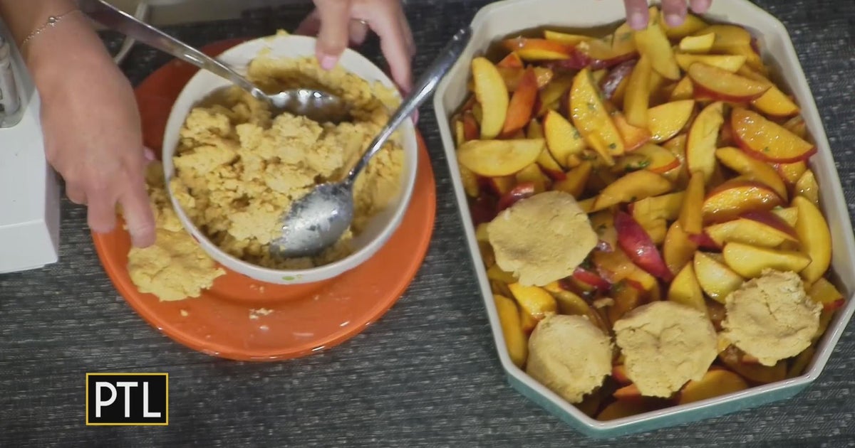 Cooking Corner: Cornmeal Peach Cobbler - CBS Pittsburgh