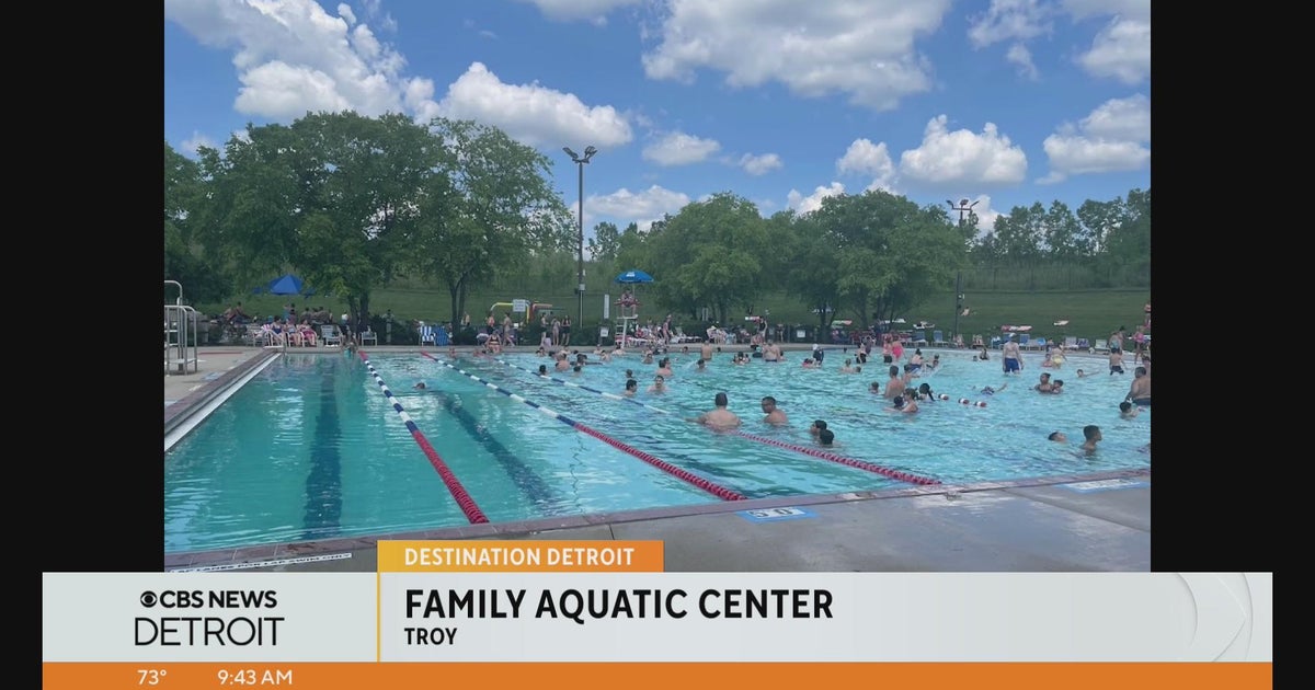 LittleGuide Detroit previews Troy Family Aquatic Center - CBS Detroit