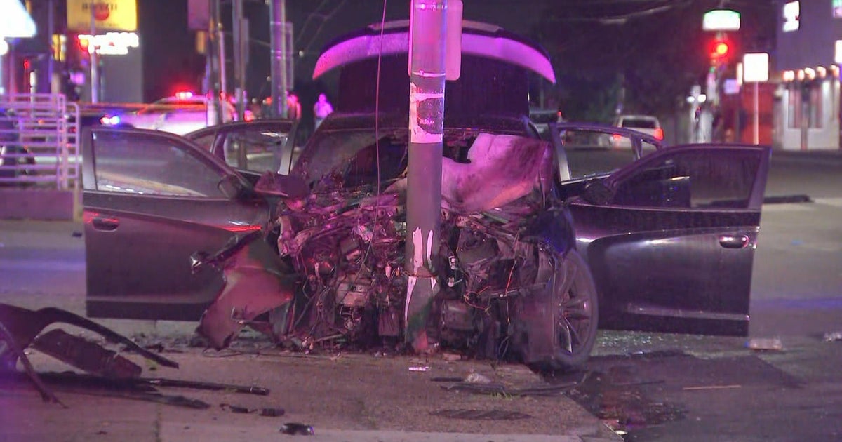 3 in custody after carjacking ends in fiery crash in Philadelphia - CBS ...