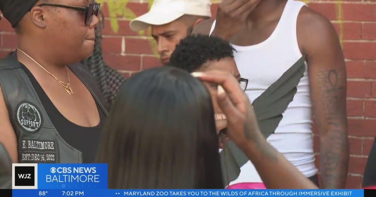 Friends, family honor 20-year-old Baltimore mass shooting victim - CBS ...