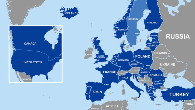 The NATO Map 2024: Finland’s Entry And Its Implications - Map of China ... The NATO Map 2024: Finland’s Entry And Its Implications - Map of China ...