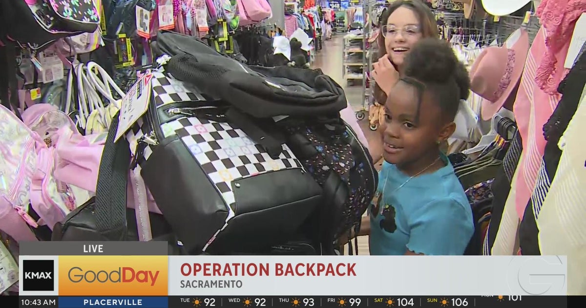 Operation Backpack - stuffing carts at WalMart Delta Shores! - Good Day ...