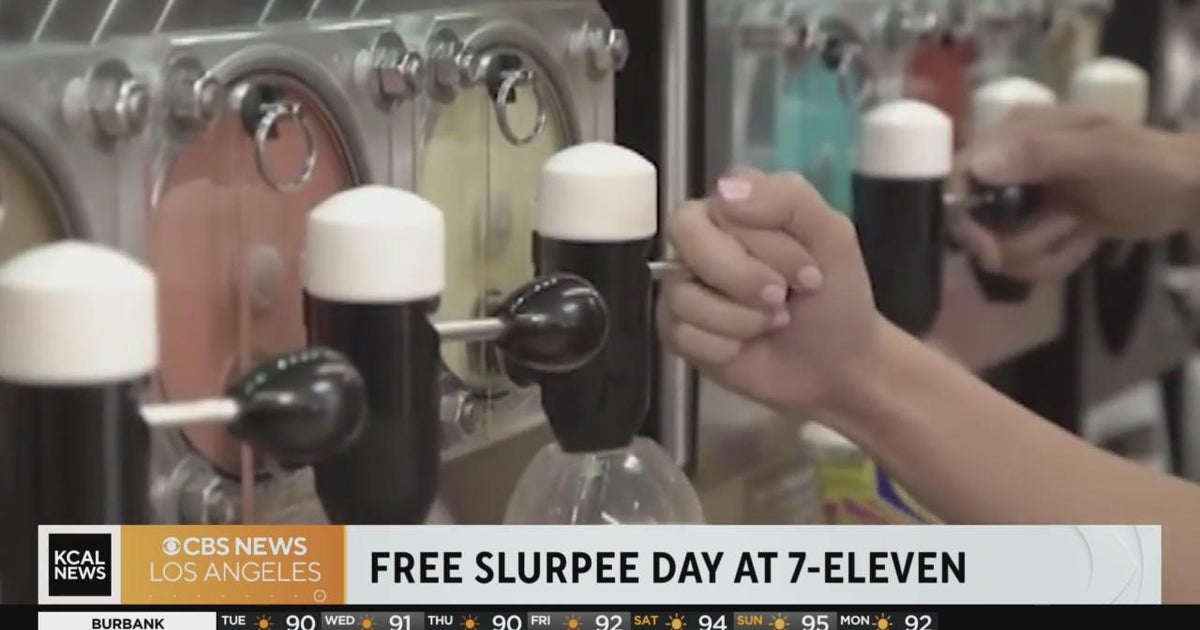 Free Slurpee Day at 7-Eleven - CBS Los Angeles