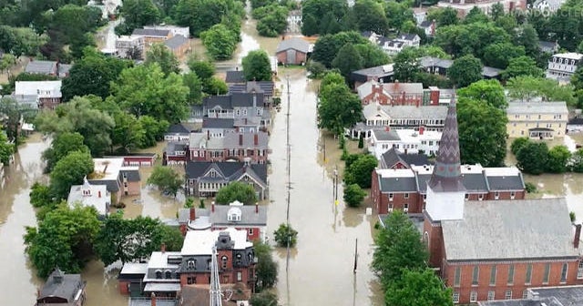 Vermont towns turn to clean up as water recedes from record-breaking ...