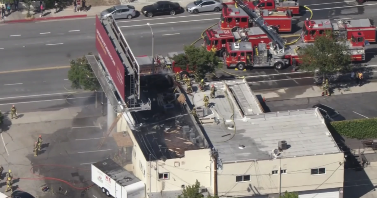 Firefighter injured battling 2nd Alarm structure fire in La Crescenta ...