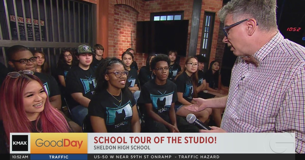 TealTV tours the Good Day studio! - Good Day Sacramento
