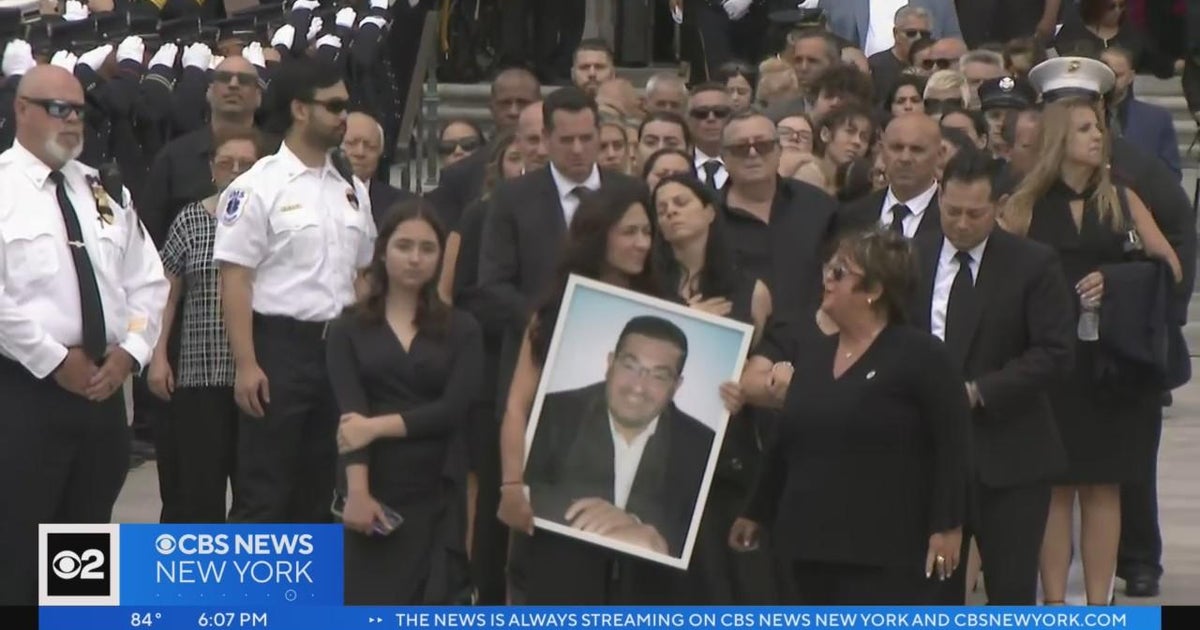 Emotional funeral held for fallen Newark Fire Captain Augusto Acabou ...