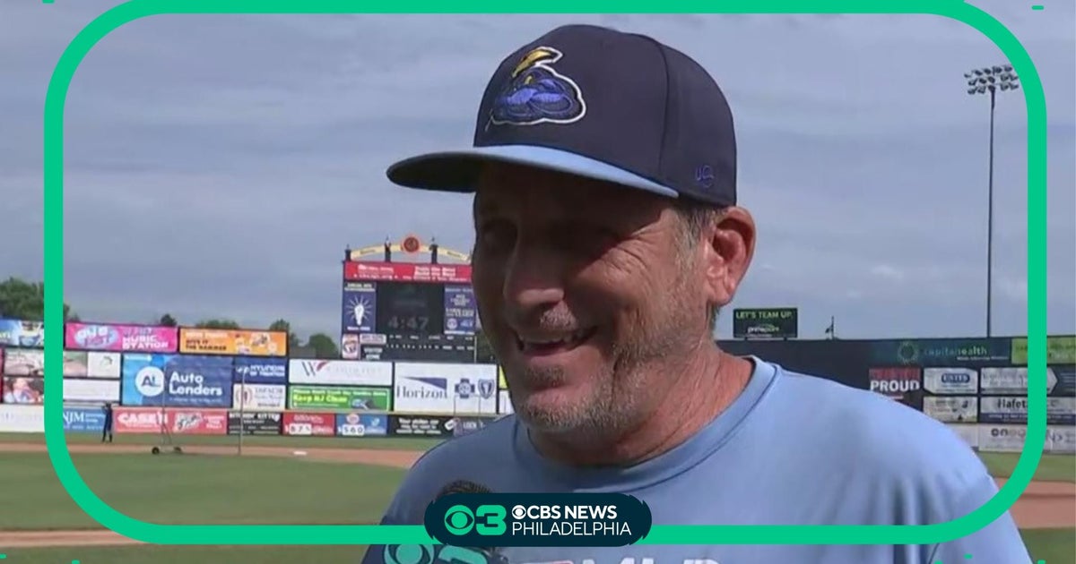 SummerFest 2023: Trenton Thunder's manager Jeff Manto - CBS Philadelphia