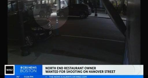 Video shows gunman open fire in front of Modern Pastry - CBS Boston