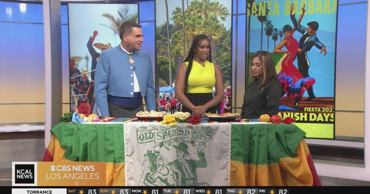 A preview of Old Spanish Days Fiesta, Santa Barbara - CBS Los Angeles