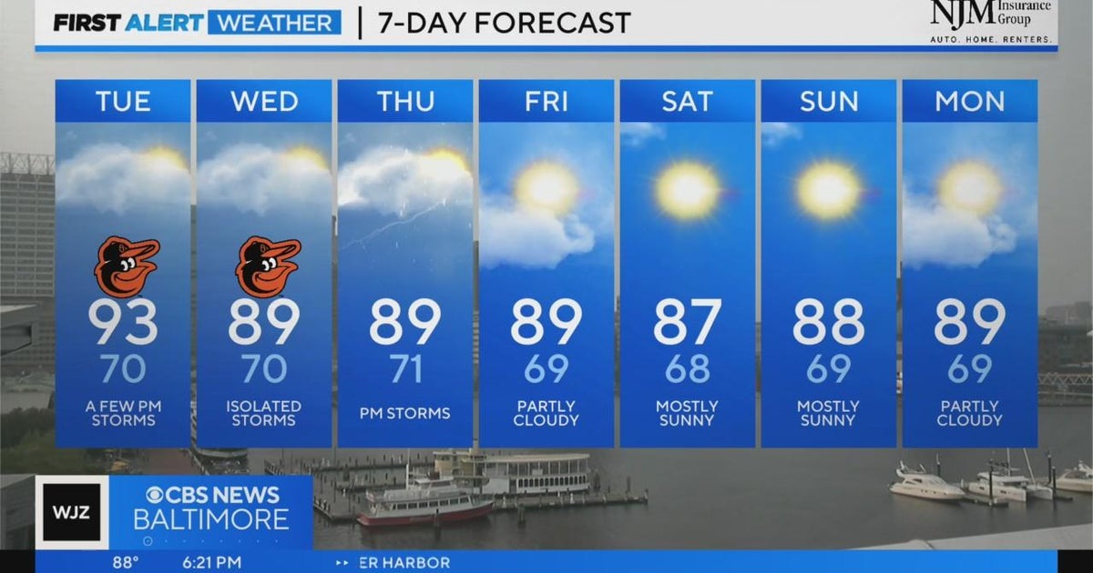 Chief Meteorologist Derek Beasley has your Monday evening forecast (7 ...