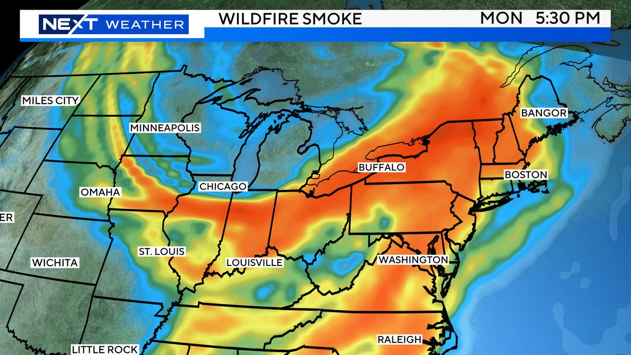 Why were the sun and moon red Tuesday? Wildfire smoke — here's how it ...