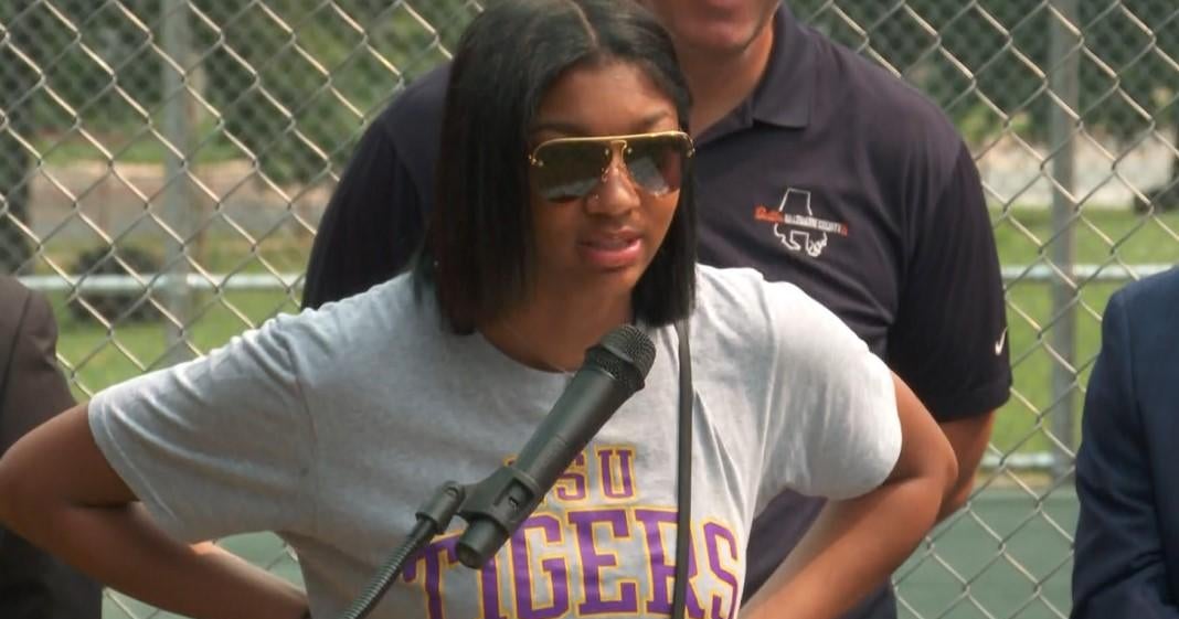 Randallstown basketball court dedicated to LSU star Angel Reese: 'Her ...