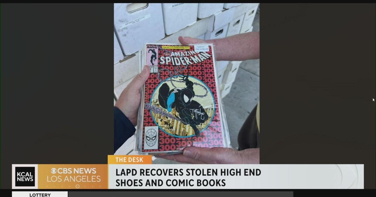 LAPD recovers $1 million in stolen goods: high-end shoes and comic ...