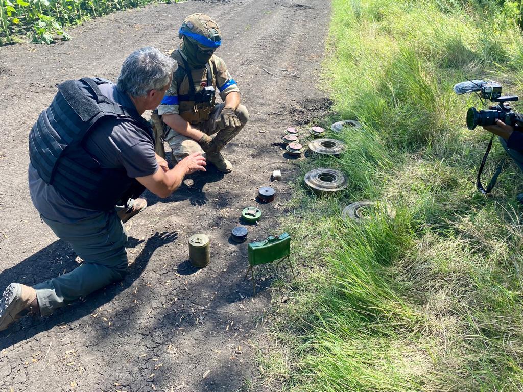 Meet Ukraine's "sappers," working to clear ground retaken from Russian ...