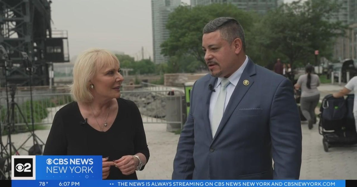 CBS New York's Marcia Kramer one-on-one with NYPD Commissioner Edward ...