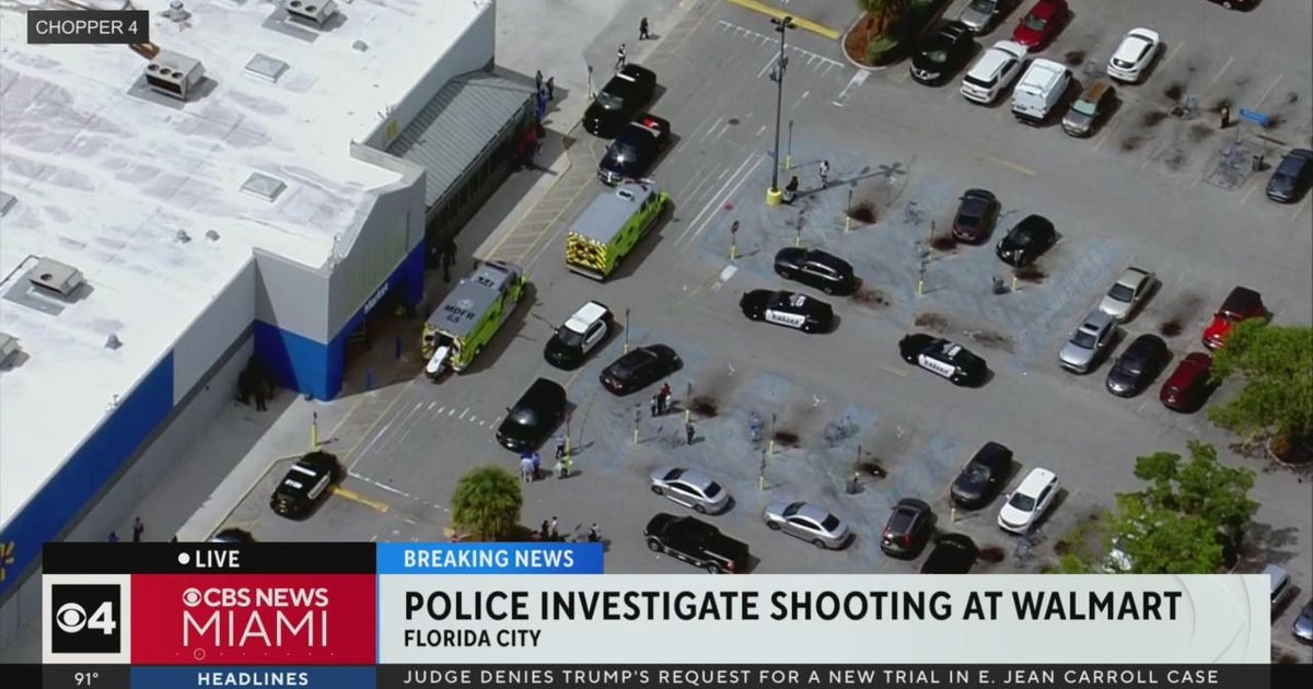 Shooting reported at Florida City Walmart, officials say - CBS Miami