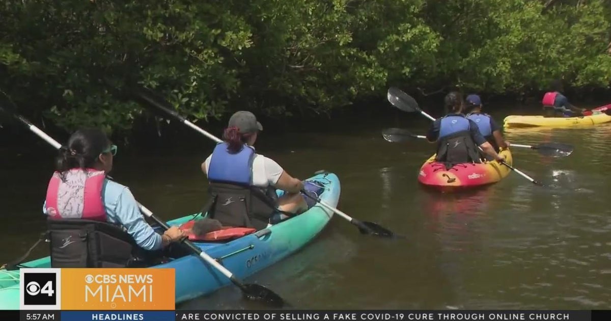 Miami Proud: Broward park offers kayak program for the visually ...
