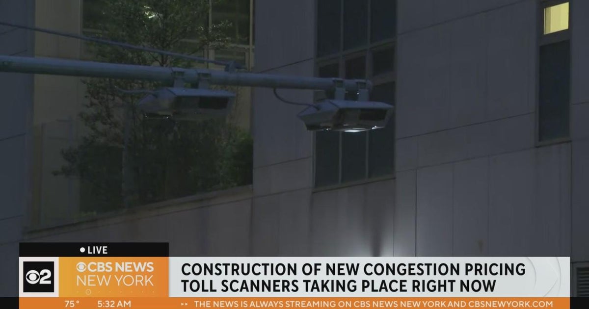 NYC starts installing congestion pricing toll scanners - CBS New York NYC starts installing congestion pricing toll scanners - CBS New York